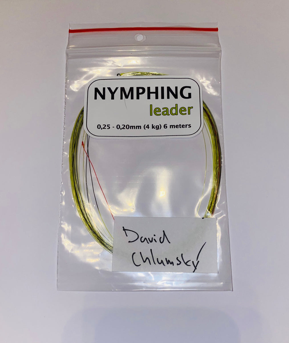 David Chlumsky signature Euro nymphing leader | Fario Fly